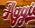 Texas A&M "Aggies" Script 3D Vintage Wall Art – Hex Head Art