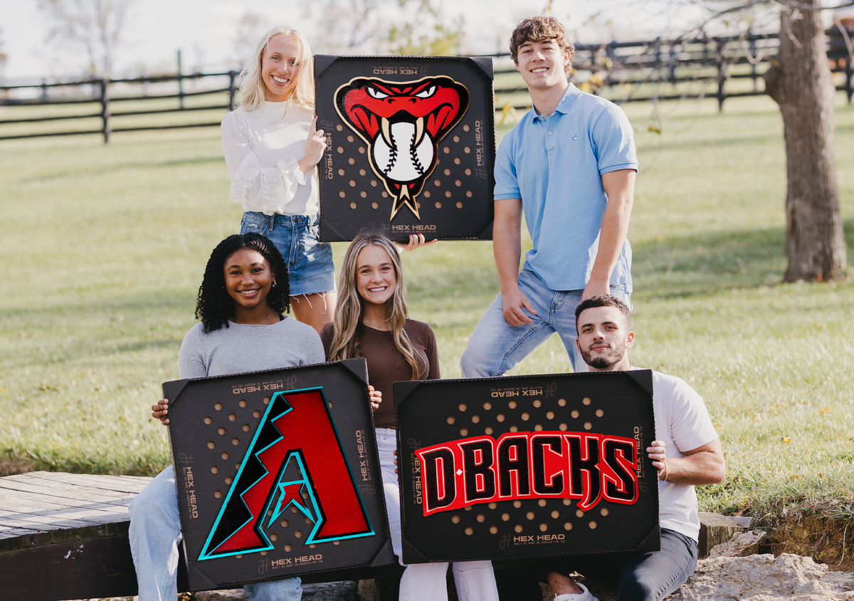 Arizona Diamondbacks Metal Wall Art | Hex Head Art