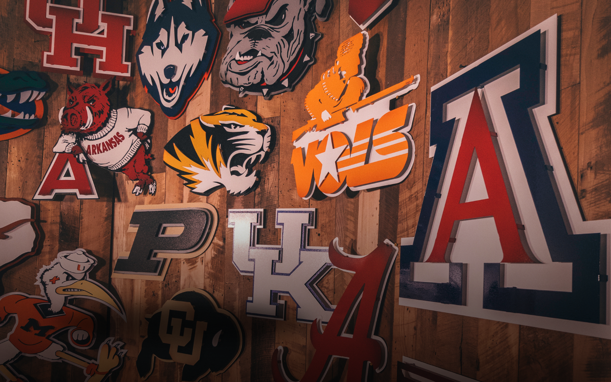 Metal Wall Art for Your Favorite Sports Team | Hex Head Art