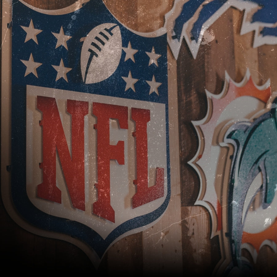 Metal Wall Art for Your Favorite Sports Team | Hex Head Art