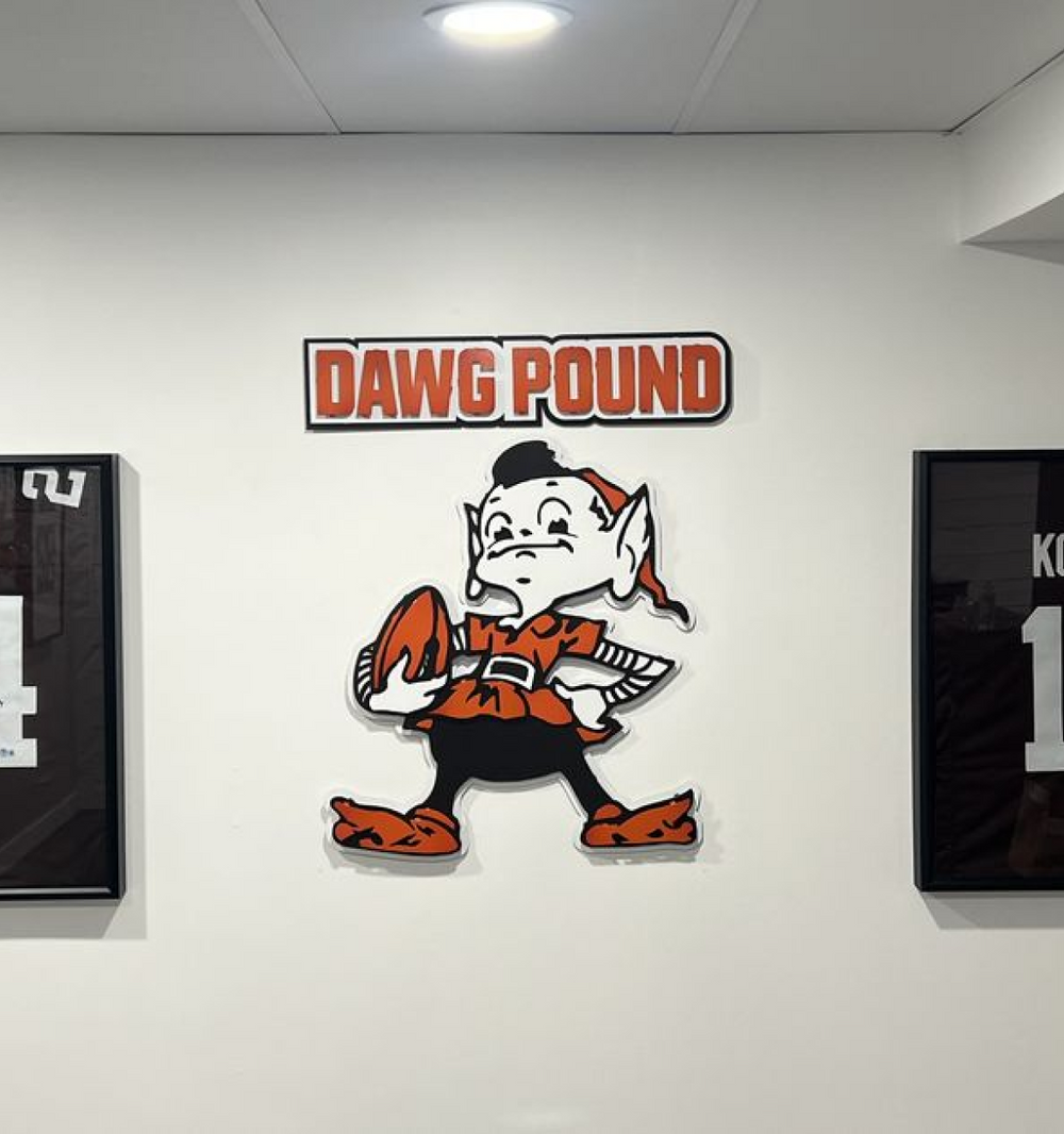 Metal Wall Art for Your Favorite Sports Team | Hex Head Art