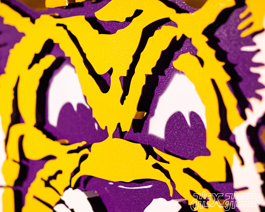 Louisiana State University Tiger – Hex Head Art