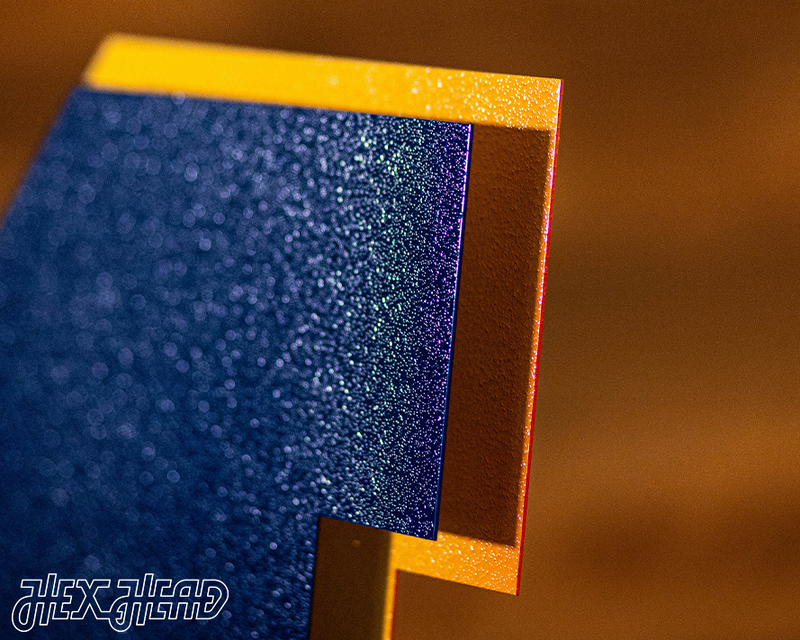 University of Michigan Block M Blue 21" x 15" – Hex Head Art