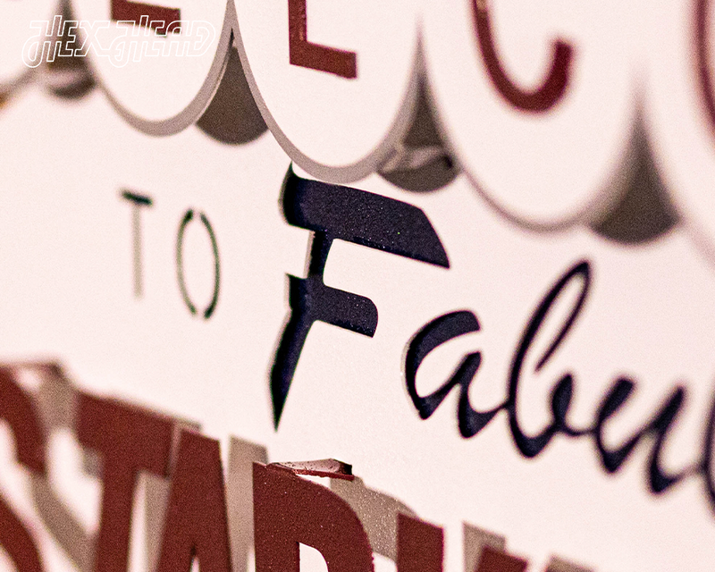 Welcome to STARKVEGAS, Mississippi State 3D Vintage Art 28" x 21" – Hex ...