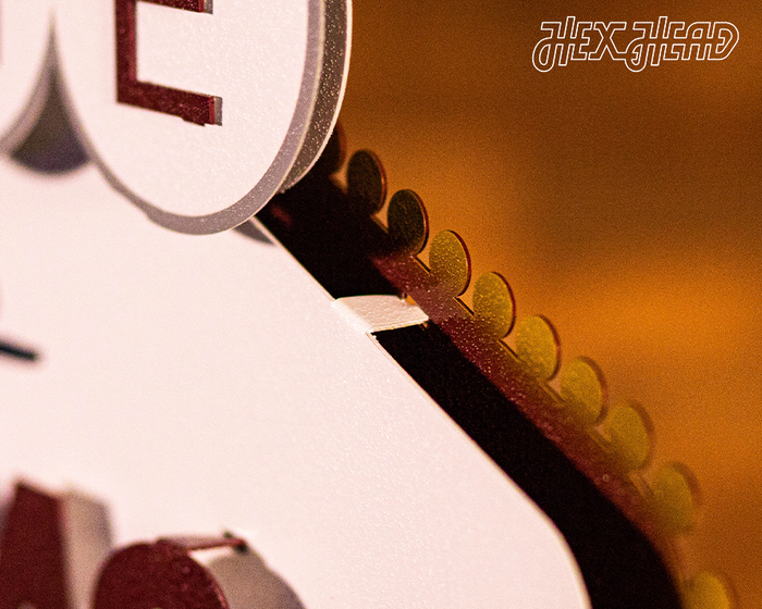 Welcome to STARKVEGAS, Mississippi State 3D Vintage Art 28" x 21" – Hex ...