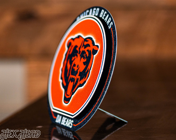 Chicago Bears Metal Wall Art – Hex Head Art