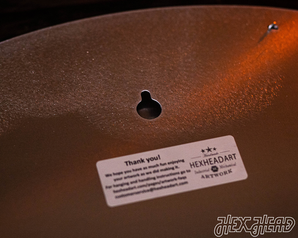 Penn State University Nittany Lions 3D Artwork 23" x 16" – Hex Head Art