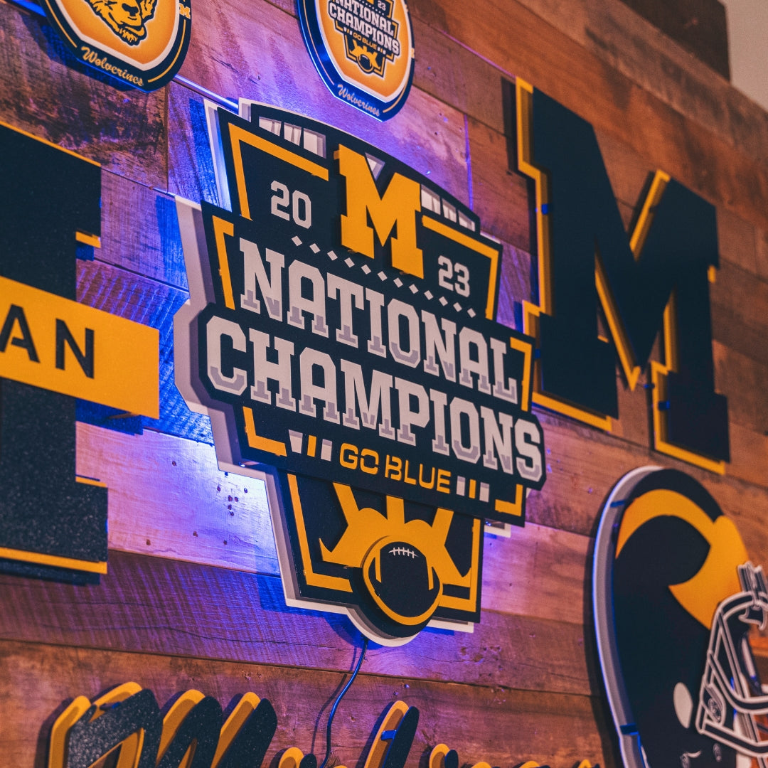 Metal Wall Art for Your Favorite Sports Team | Hex Head Art