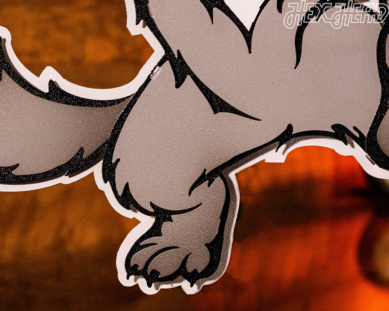 Cincinnati "VINTAGE BEARCAT" 3D Black Vintage Metal Wall Art - Hex Head Art