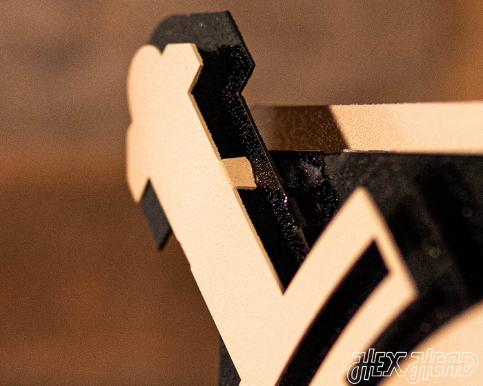 US Military Academy ARMY West Point Shield 3D Metal Artwork – Hex Head Art