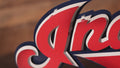 Cleveland Indians Script Logo 3D Metal Artwork – Hex Head Art