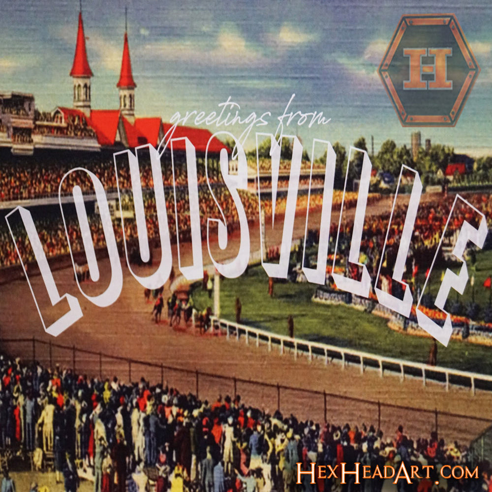 Nebraska "HUSKERS" White Script 3D Vintage Metal Wall Art - Hex Head Art